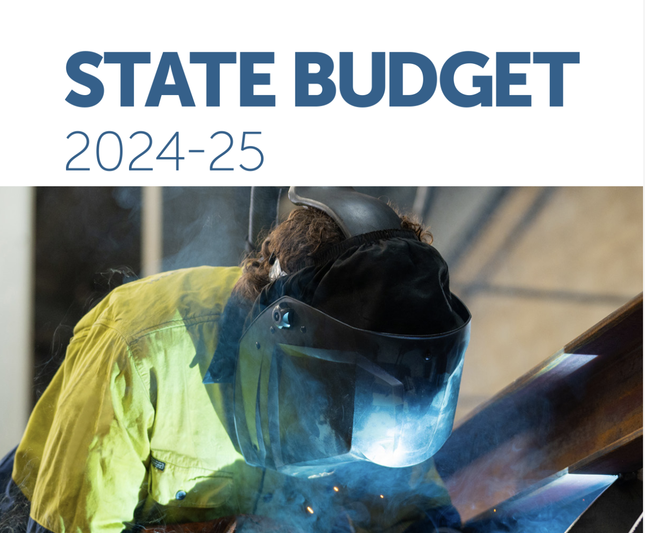 SA Budget 2024/25 - briefing note - The McKell Institute